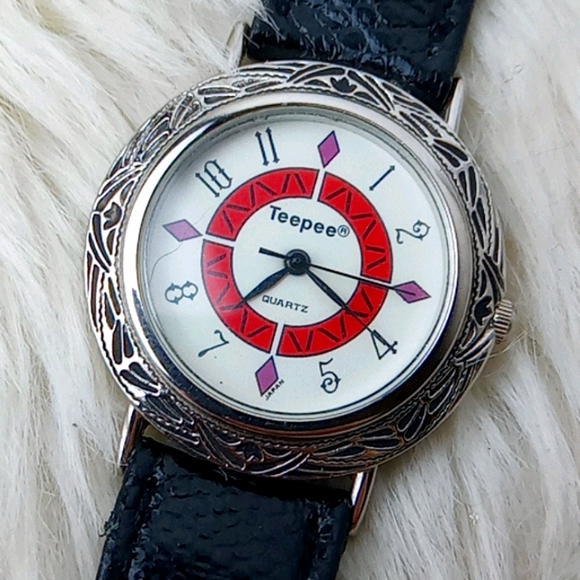 teepee | Accessories | Ladies Teepee Native American Themed Wrist Watch ...
